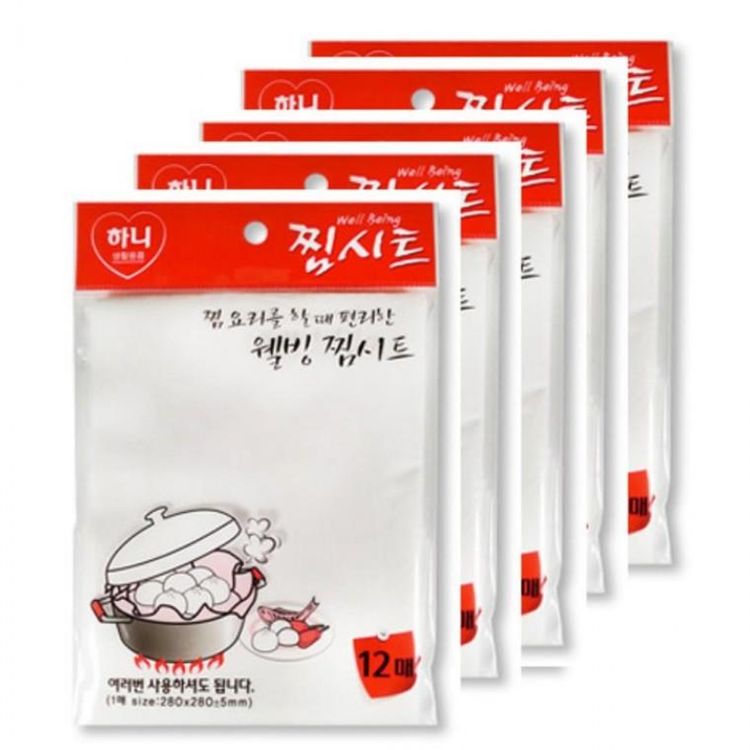 다용도 찜 요리 시트 여과지 60매 조리용품 만두 거즈 홈플러스 택배배송