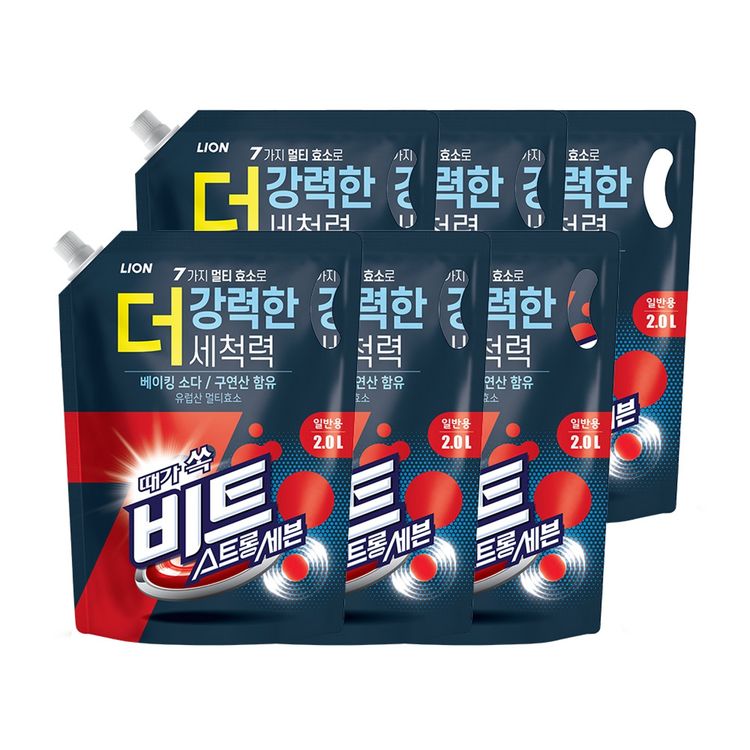 비트 스트롱세븐 일반용 2l 리필 X 6개1박스 홈플러스 택배배송