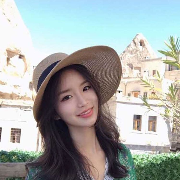 데일리 여성 여름 바캉스 패션 왕골 밀짚 모자 썬캡 홈플러스 택배배송