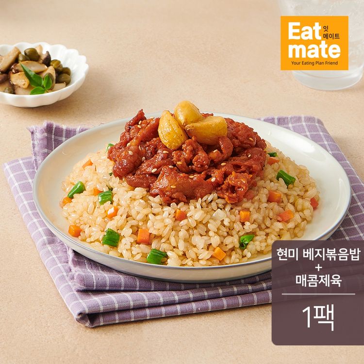 잇메이트 더블덮밥현미베지볶음밥매콤제육 220g1팩 홈플러스 택배배송