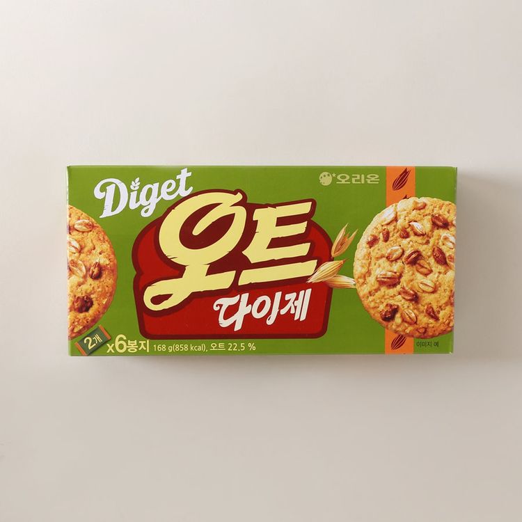오리온 오트 다이제6P 168G | 홈플러스