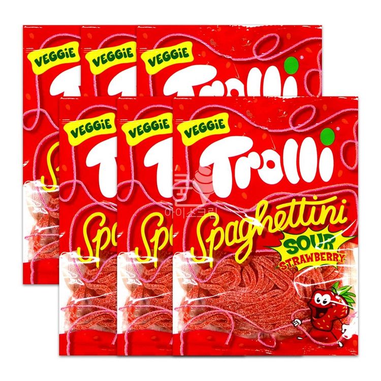 트롤리 스파게티니 사우어 딸기 100g 6개 홈플러스 택배배송