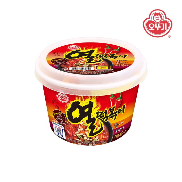 [오뚜기] 열떡볶이면 오리지널 용기 196g x 12개(1박스) | 홈플러스 판매자택배