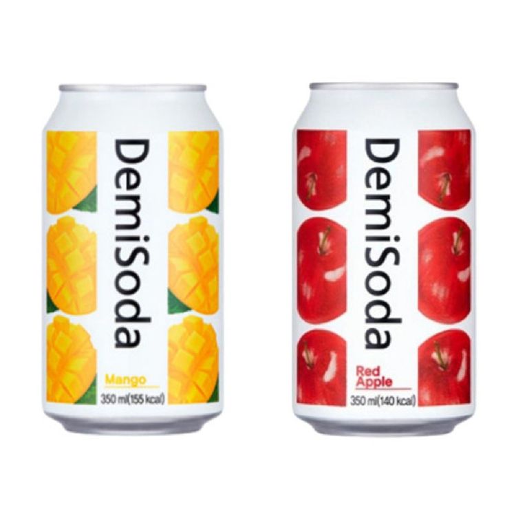 맛좋은 데미소다 레드애플 탄산음료 캔 350ml X 24ea 1box 홈플러스 택배배송