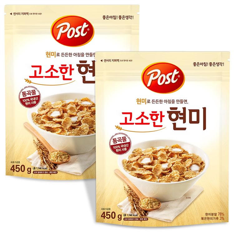 포스트 통곡물 고소한현미 450gx2개 홈플러스 택배배송