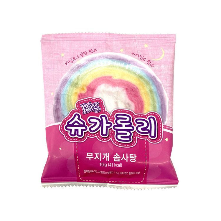 슈가롤리 무지개 솜사탕 10G | 홈플러스 익스프레스