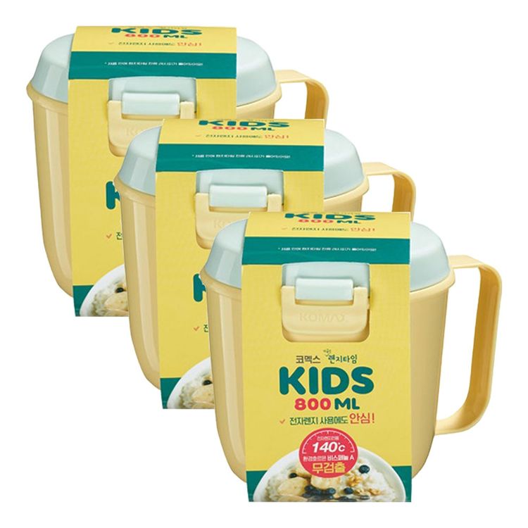 코멕스 렌지타임 키즈 수프용기 800ml X 3개 홈플러스 택배배송