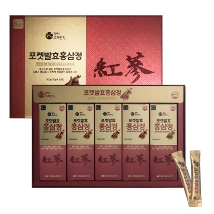 대한홍삼 포켓발효홍삼정 스틱 10ml X 30포 홈플러스 택배배송