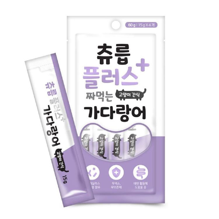 츄릅플러스 짜먹는 가다랑어 유산균함유 고양이간식 홈플러스 택배배송