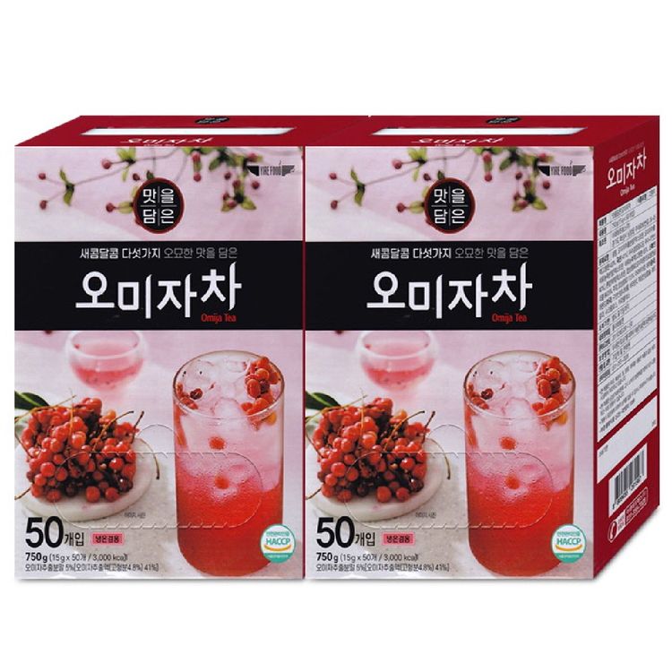 이레 맛을담은 오미자차 50tx2개 홈플러스 택배배송