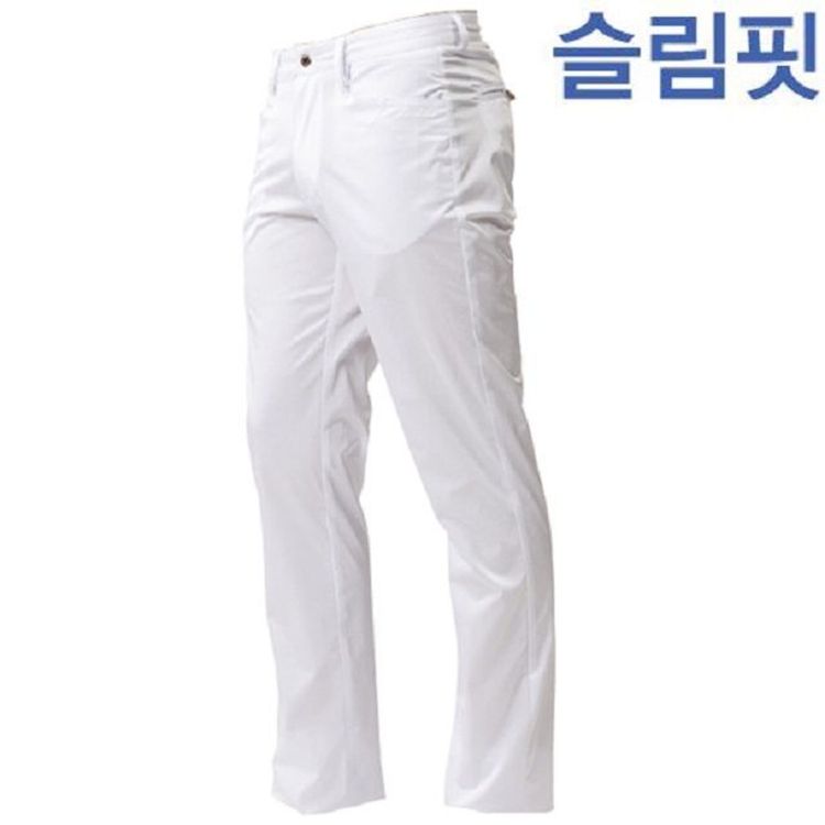 남성 남자 골프 바지 캐주얼 슬림핏 팬츠 골프의류 홈플러스 택배배송