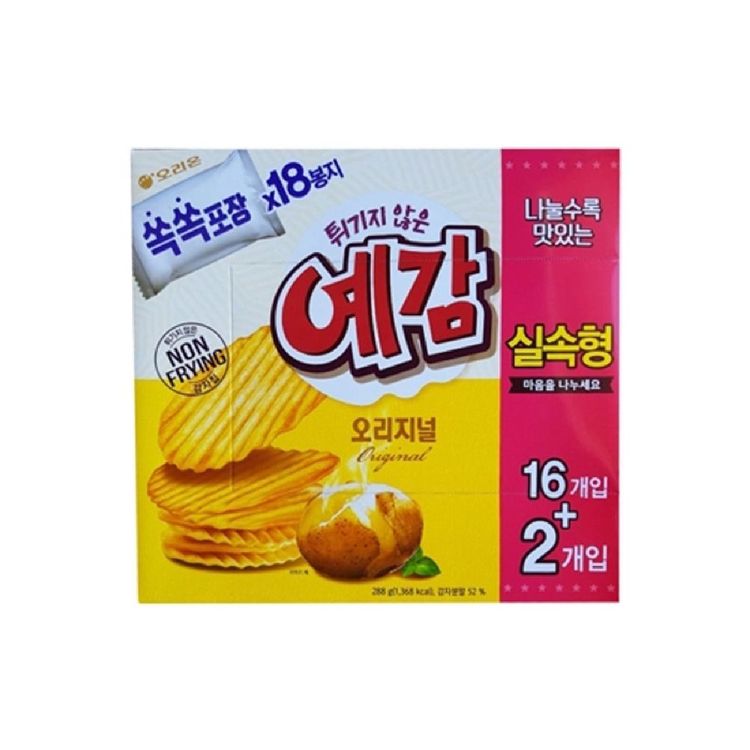 오리온 예감 오리지널 실속형 288g 홈플러스 택배배송