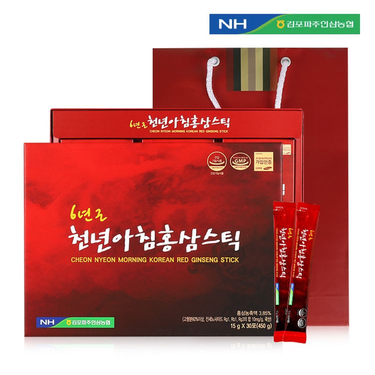 김포파주인삼농협 천년아침홍삼스틱 15gx30포 홈플러스 택배배송