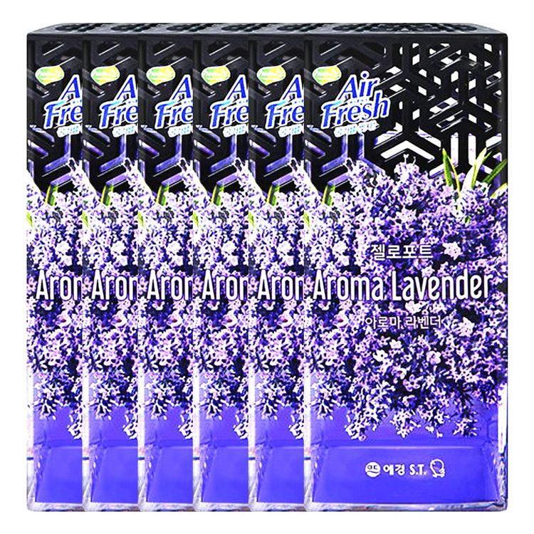 홈즈 에어후레쉬 젤로포트 아로마라벤더 120g X 6개 홈플러스 판매자택배