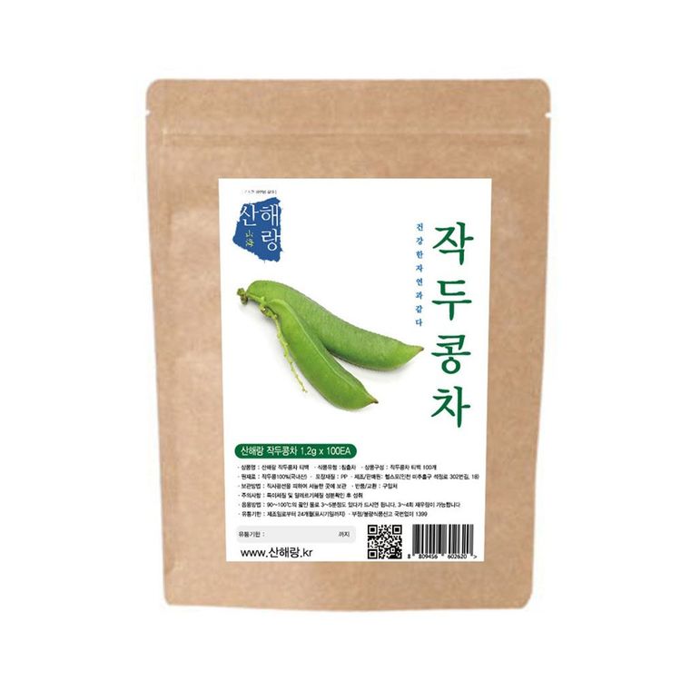 산해랑 고소하고 담백한 맛 작두콩차 12gx100티백 홈플러스 택배배송