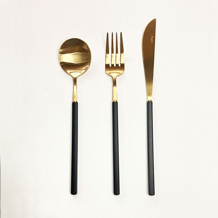 보겐 피노 커트러리 골드 디너 스푼 블랙 1p 홈플러스 택배배송