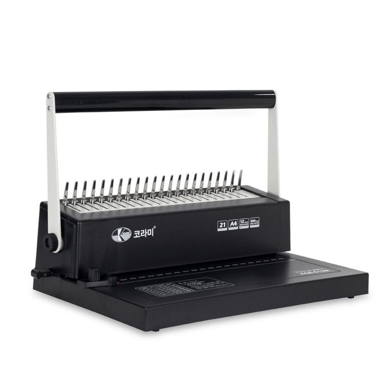 가정용 실용적인 N7073964a6a 플라스틱링 제본기 Kcb C12m 12매천공 450매 홈플러스 택배배송