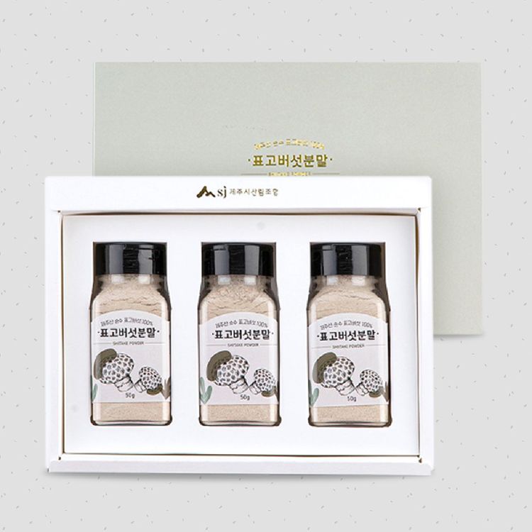 제주시산림조합 표고버섯 분말 세트 50g X 3개입 홈플러스 택배배송