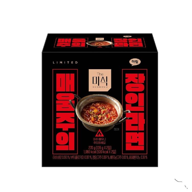 하림 더미식 장인라면 매움주의 135G*2 | 홈플러스