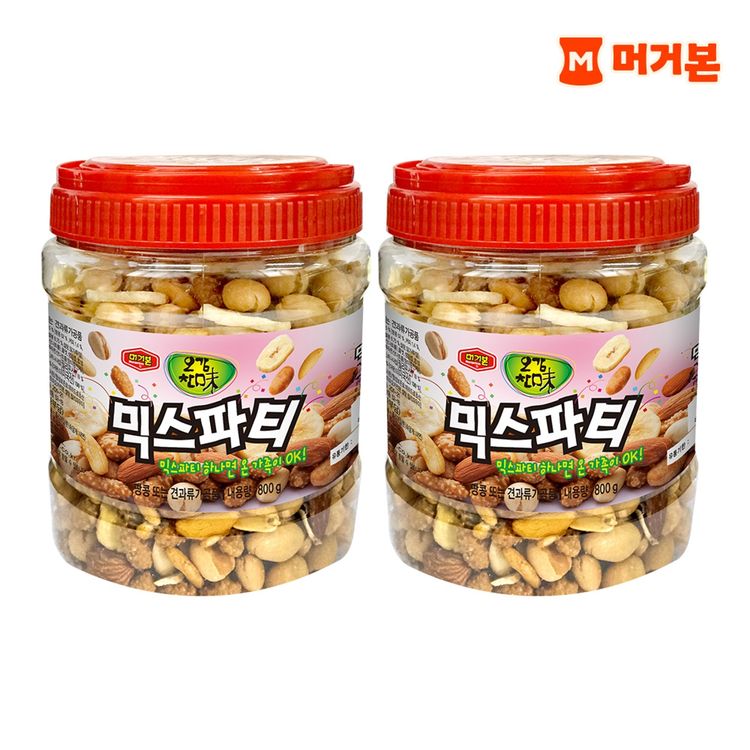 머거본 대용량 견과류 매일견과 오감찬미 믹스파티 800g 2통 홈플러스 택배배송