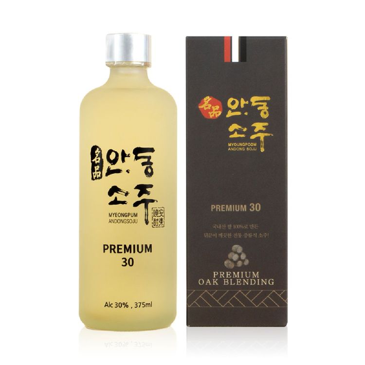 명품안동소주 프리미엄 오크숙성 증류식소주 30도 375ml 홈플러스 택배배송