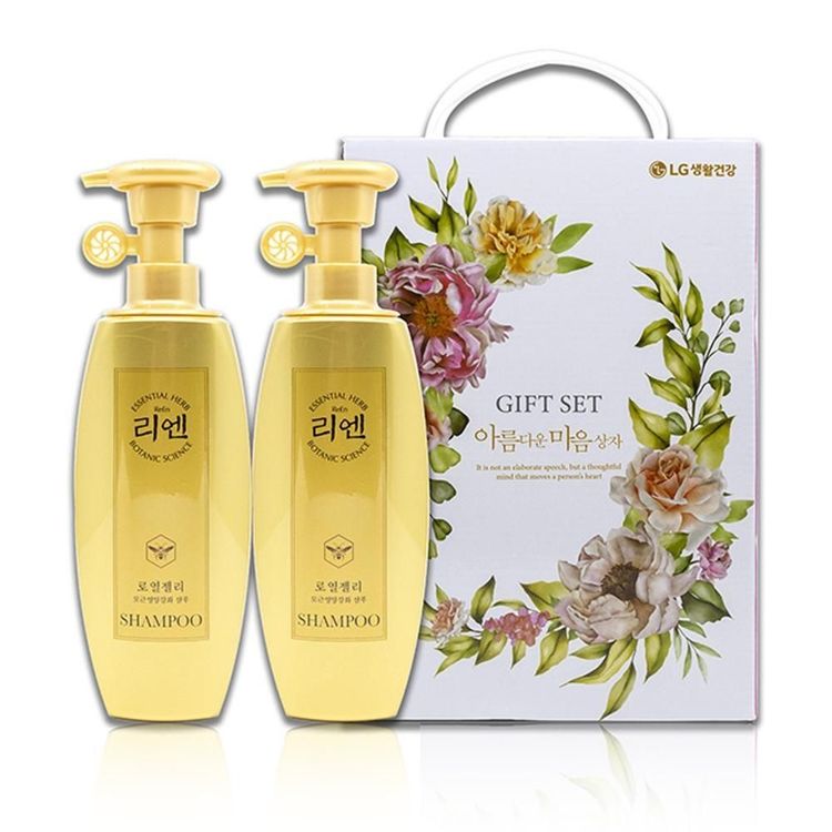상큼가득 리엔 자윤 로열젤리 샴푸 400ml 2개 세트 홈플러스 택배배송