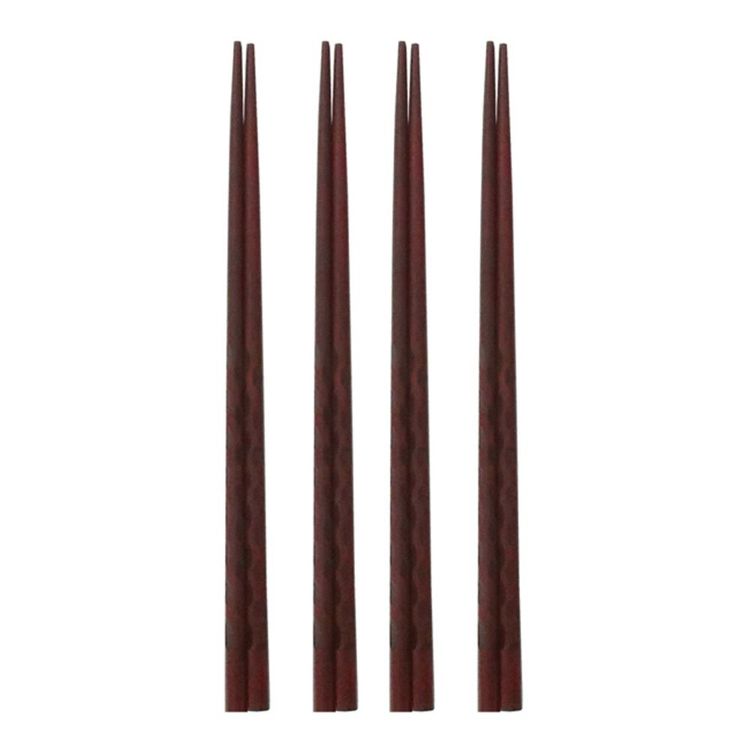 옻칠 N2285c24e10 나무 젓가락 24cm 4p 세트 일식 튀김 요리 저분 홈플러스 택배배송