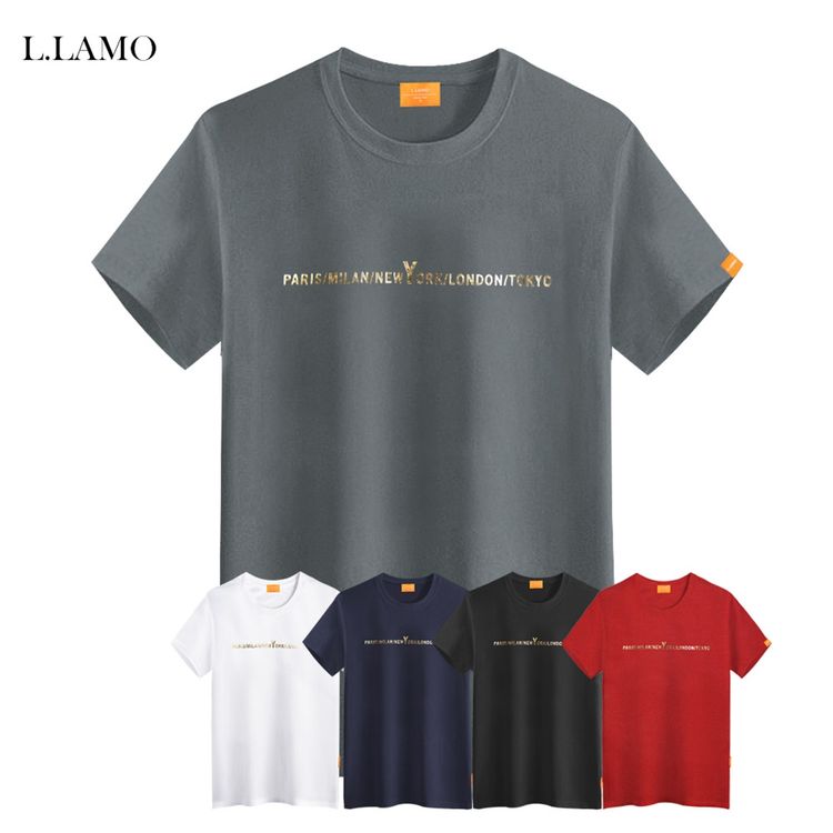 엘라모 샤이닝레터링 반팔티셔츠 남녀공용 빅사이즈 S~4xl 홈플러스 택배배송