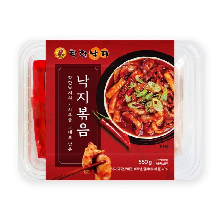 밀키트 착한낙지 낙지볶음 550g 홈플러스