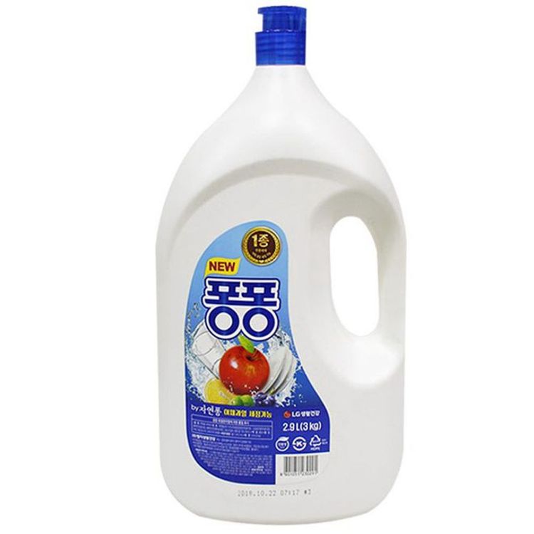설거지 세척제 1950ml 퐁퐁 기름때 식기 세척 세제 홈플러스 택배배송
