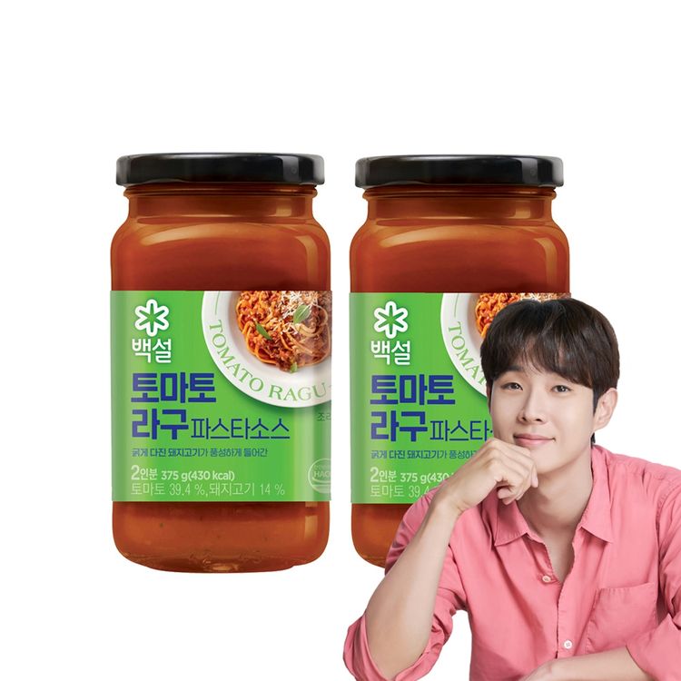 백설 토마토라구 파스타소스 375g x2개 | 홈플러스 택배배송