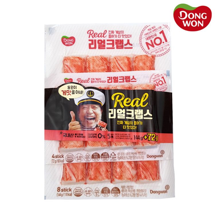 [동원] 리얼크랩스 216g (144g+72g) | 홈플러스 판매자택배