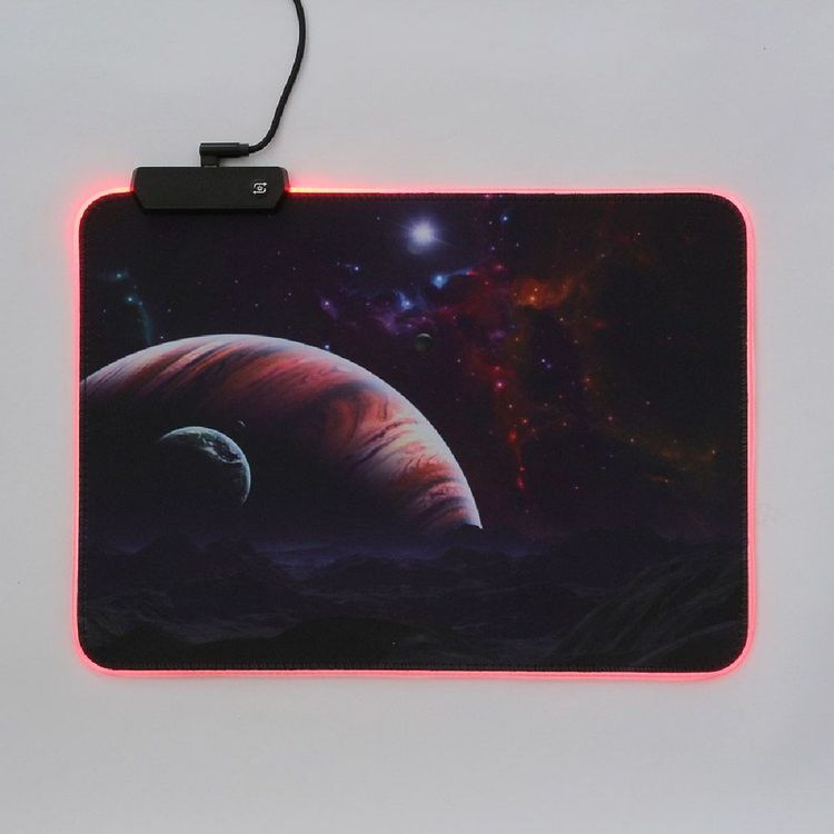 Led 게이밍 마우스패드35x25cm 행성 홈플러스 택배배송