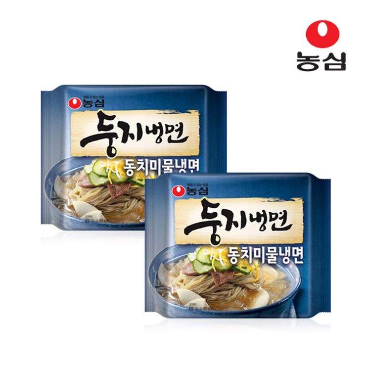 농심 둥지냉면 동치미 물냉면 멀티팩 161gx4 X 2개 홈플러스 택배배송