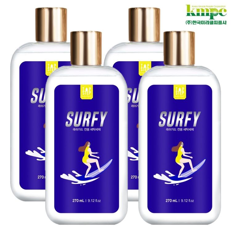 탑스텝 서피 래쉬가드 세탁세제 270ml X 4 홈플러스 택배배송