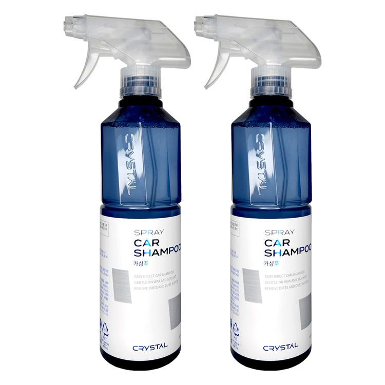 불스원 뉴 크리스탈 뿌리는 카샴푸 500ml X 2개 홈플러스 택배배송
