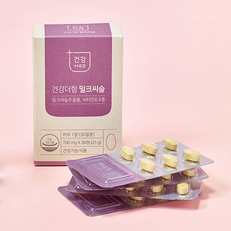 함소아 건강더함 밀크씨슬 30정1개월분 홈플러스 택배배송