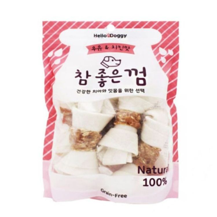 헬로도기 참 좋은껌우유치킨맛 6p 홈플러스 택배배송
