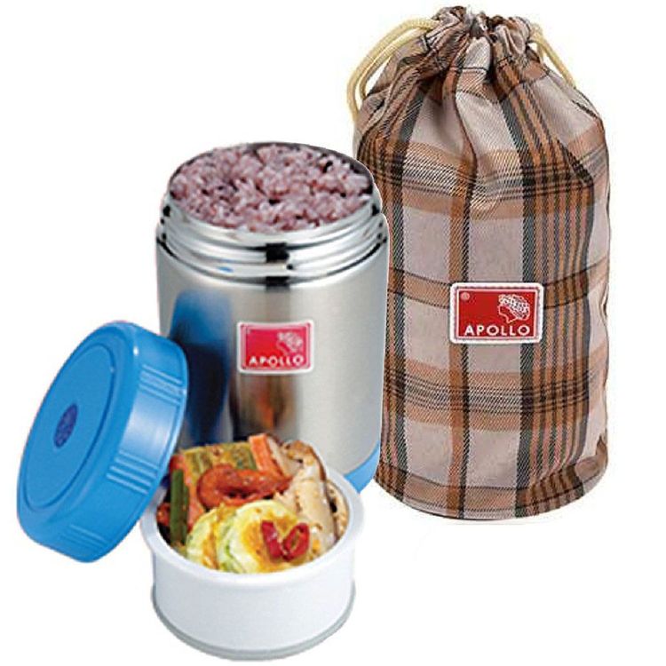 아폴로 죽통520 520ml 보온도시락 스텐죽통 보온통 홈플러스 판매자택배