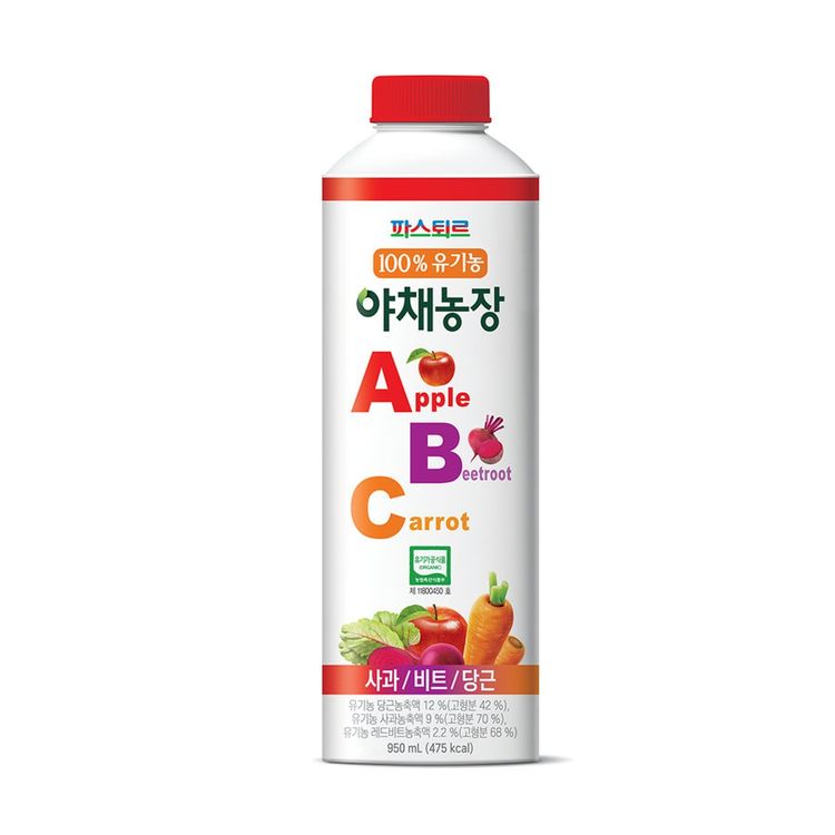 파스퇴르 유기농 야채농장 Abc 주스 950ml 홈플러스 익스프레스