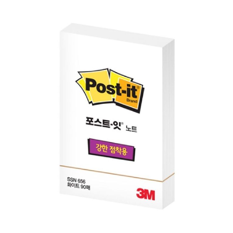 포스트잇 슈퍼스티키 656 Ssn 흰색 51x745 90매x60팩 홈플러스 택배배송