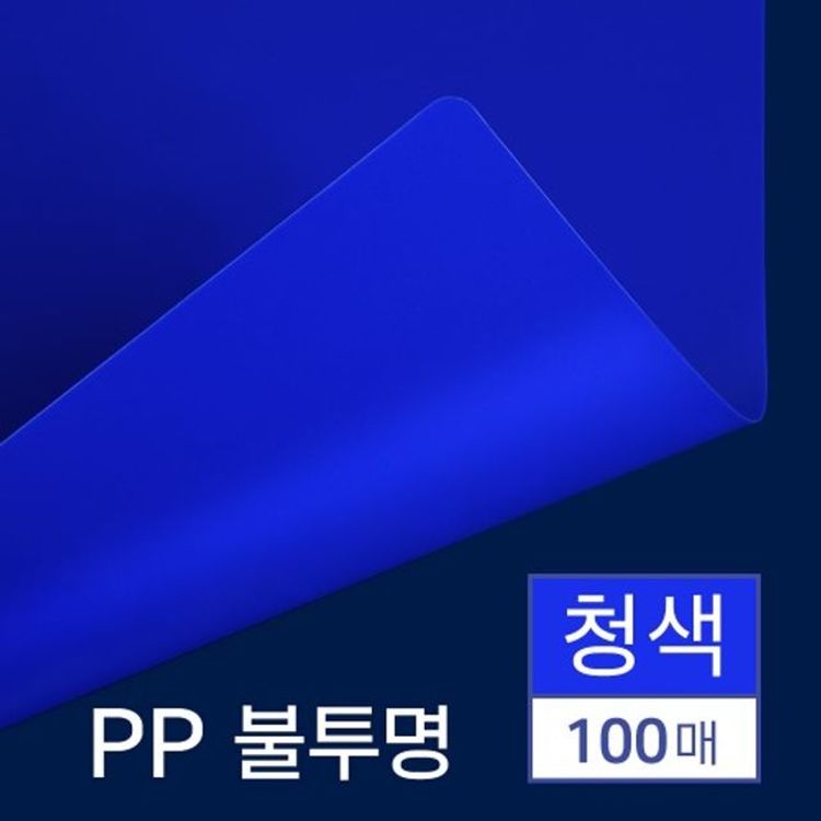 Pp표지 실용적인 N7113b90e42 불투명 청색 B5 100매 카피어랜드 홈플러스 택배배송