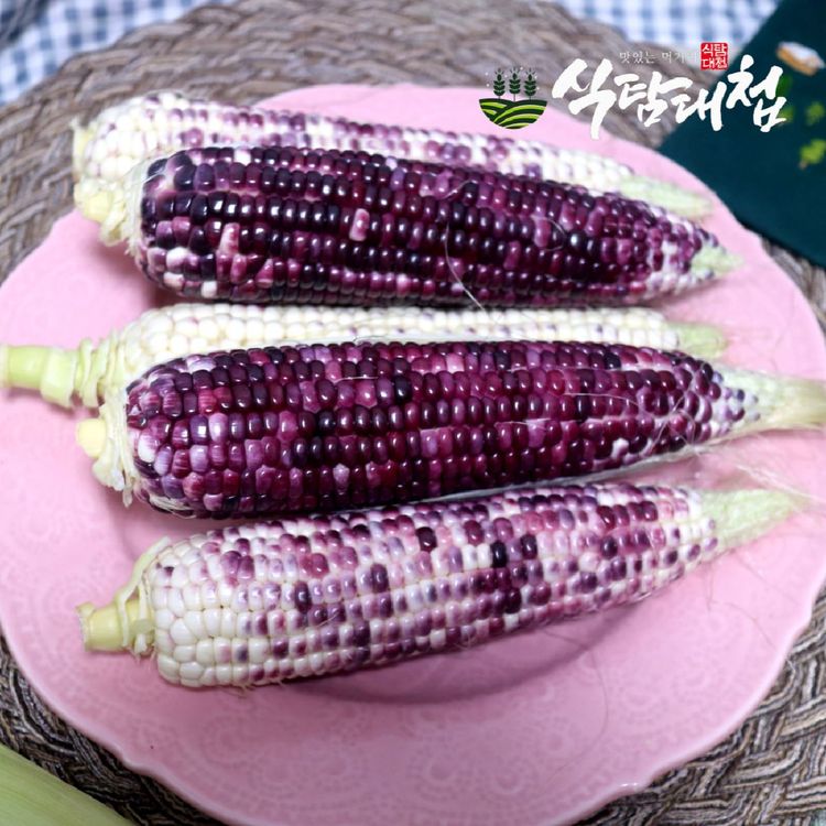 식탐대첩 흑찰옥수수 20개 껍질제거 16cm 내외 홈플러스 택배배송