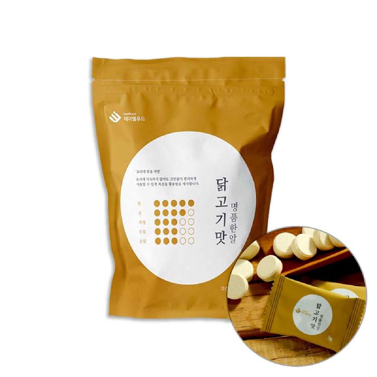 명품한알 천연 조미료 코인 고체 육수 닭고기맛 20알 홈플러스 택배배송