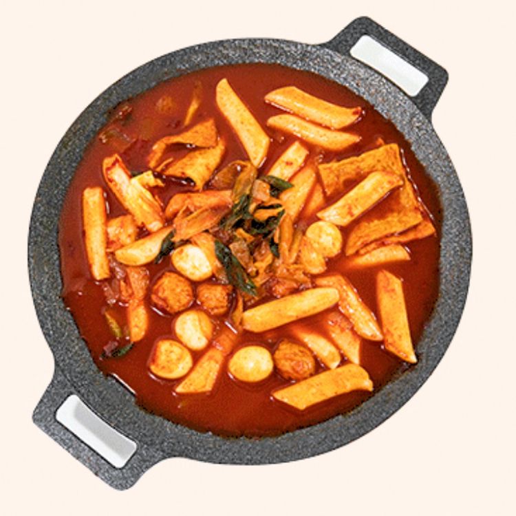 산들따옴 맛있는 국물 밀떡 떡볶이 키트 보통맛 2~3인분 홈플러스 택배배송