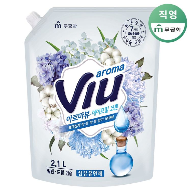 아로마뷰 섬유유연제 에이프릴 코튼 21l 리필 홈플러스 택배배송