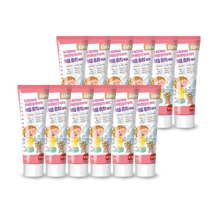 키즈세이프 치약 딸기향 90g X 12개 홈플러스 택배배송