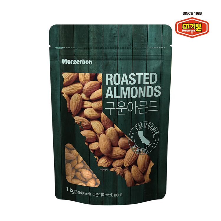 머거본 견과류 구운아몬드 1kg 1봉 홈플러스 택배배송