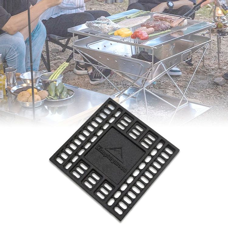 캠핑 대형 숯불 화로대 고기 바베큐 주철 숯받침대 홈플러스 택배배송