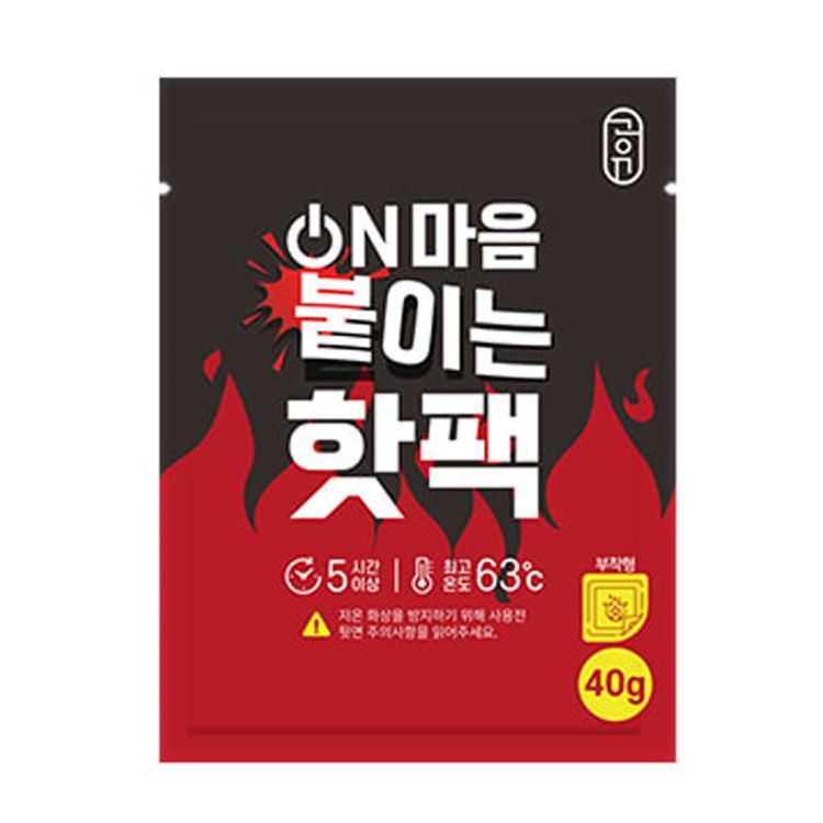 공유 온마음 붙이는 핫팩 40g 120개 파스형 홈플러스 택배배송